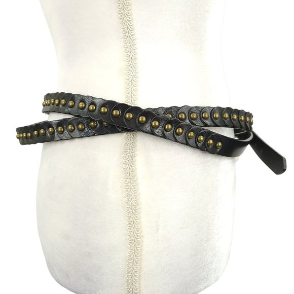 Elise M | Accessories | Elise M Nadia Double Wrap Belt Size Ml Bronze ...